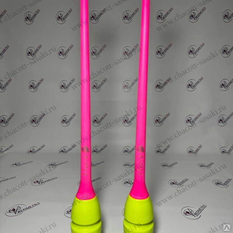 Булавы гимнастические Chacott 41 см, желто-розовые 343 купить в Москве ...