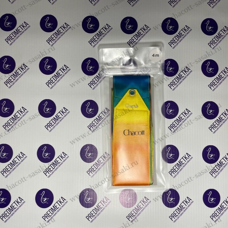 Лента для художественной гимнастики Chacott градиентная Ribbon 4 м ...