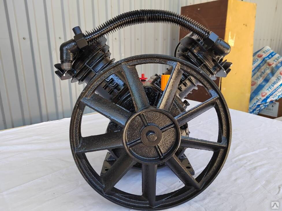 Поршневой блок Техник V-2090 ресивер 2х90 мм 200 л купить в Ростове-на ...