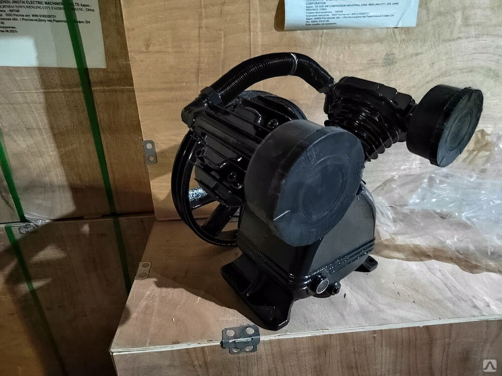 Поршневой блок Техник V-2090 ресивер 2х90 мм 200 л купить в Ростове-на ...